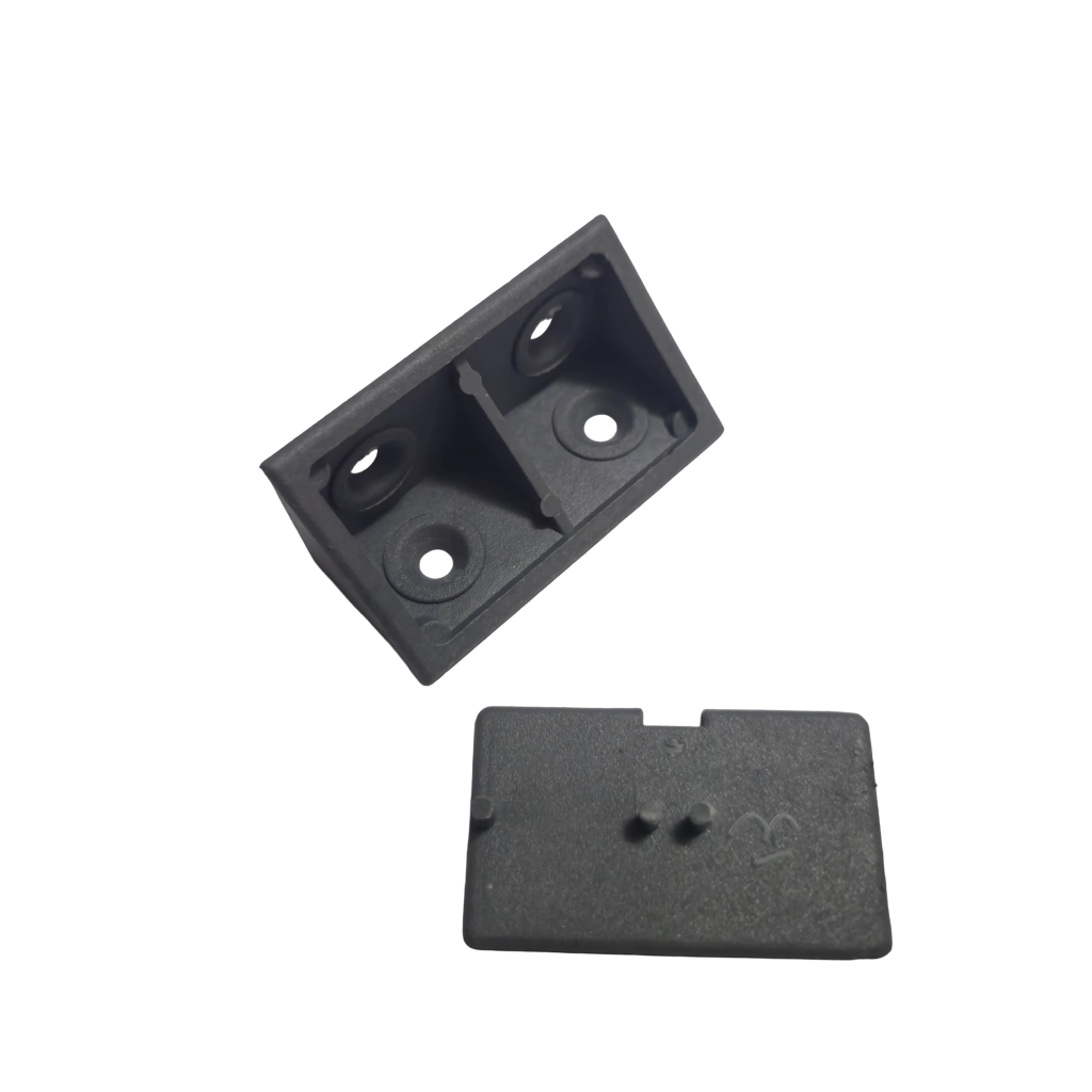 Bracket Corner/Cover 19mm PVC Grey 20pc | HDS Cut & Edge Group